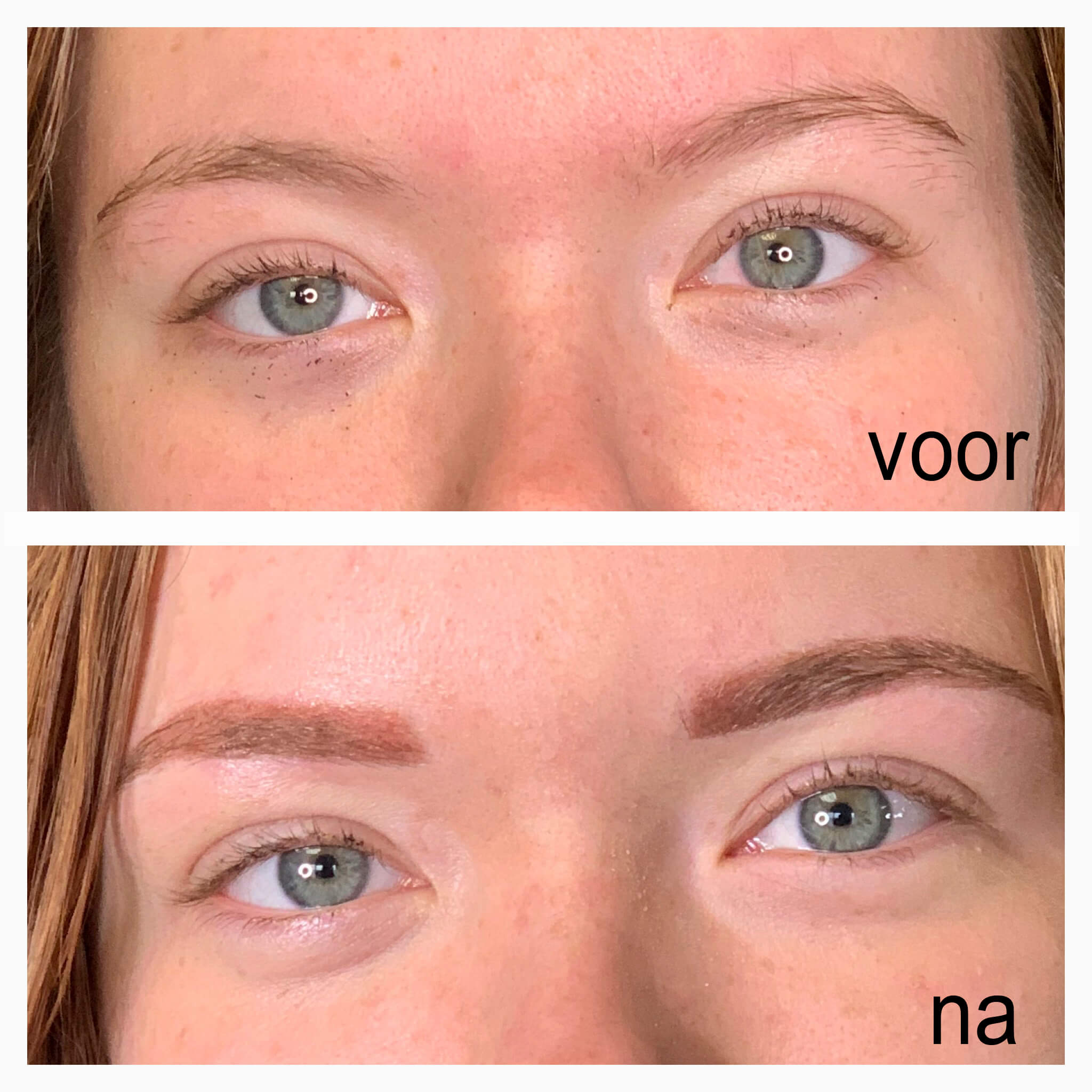 wimpers en wenkbrauwen